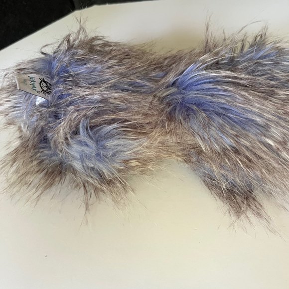 Toys | Jellycat Delphine Duck Long Hair Plush Purple Black White Stripe ...